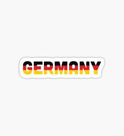 Germany Stickers | Redbubble