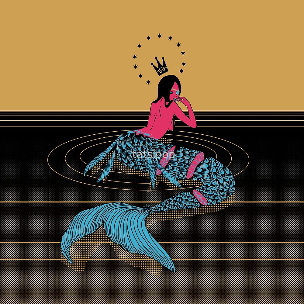 "Mermaid Sashimi" by tatsipop | Redbubble