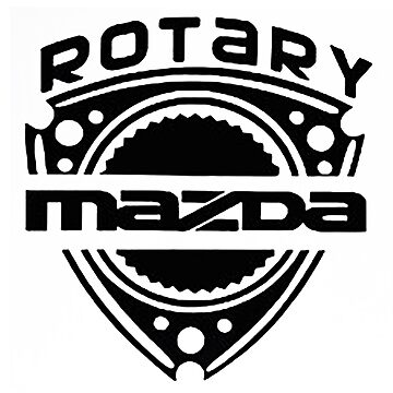 "MAZDA ROTARY" Poster for Sale by thatstickerguy | Redbubble