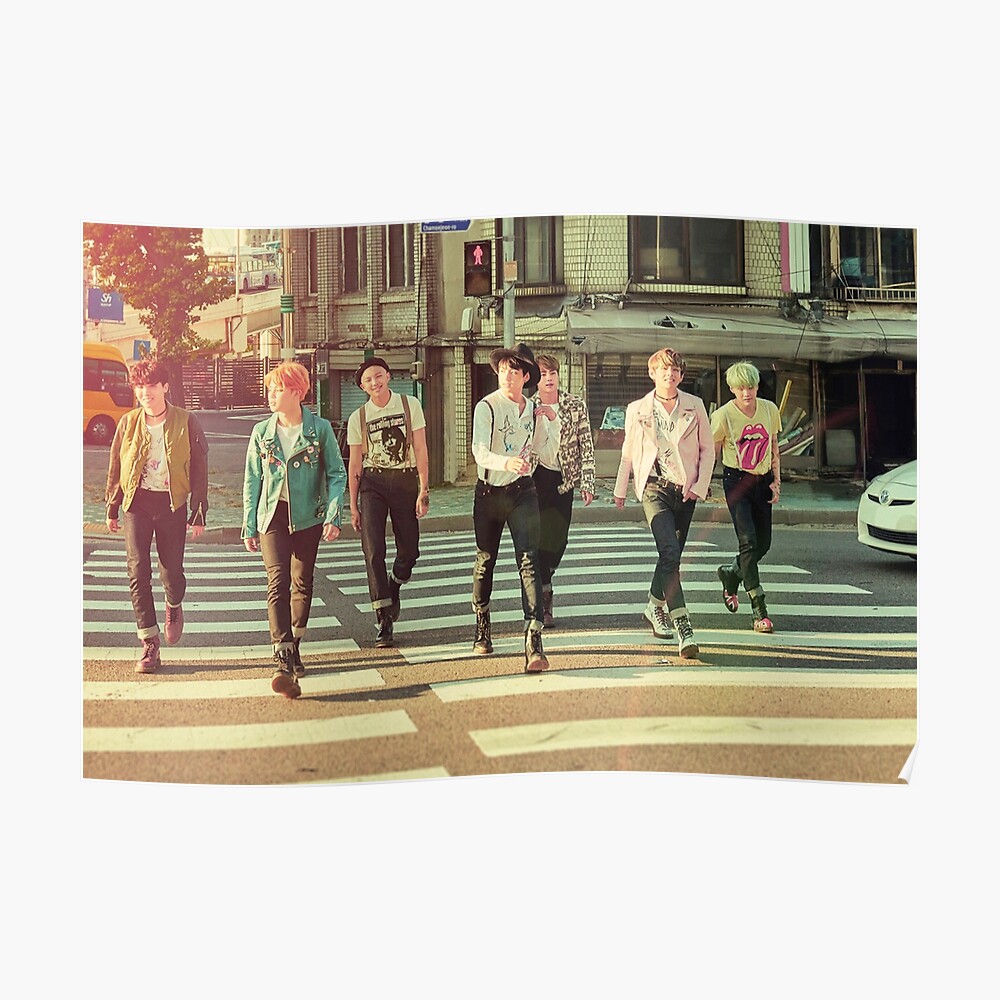 "bts poster" Poster by kpopl | Redbubble
