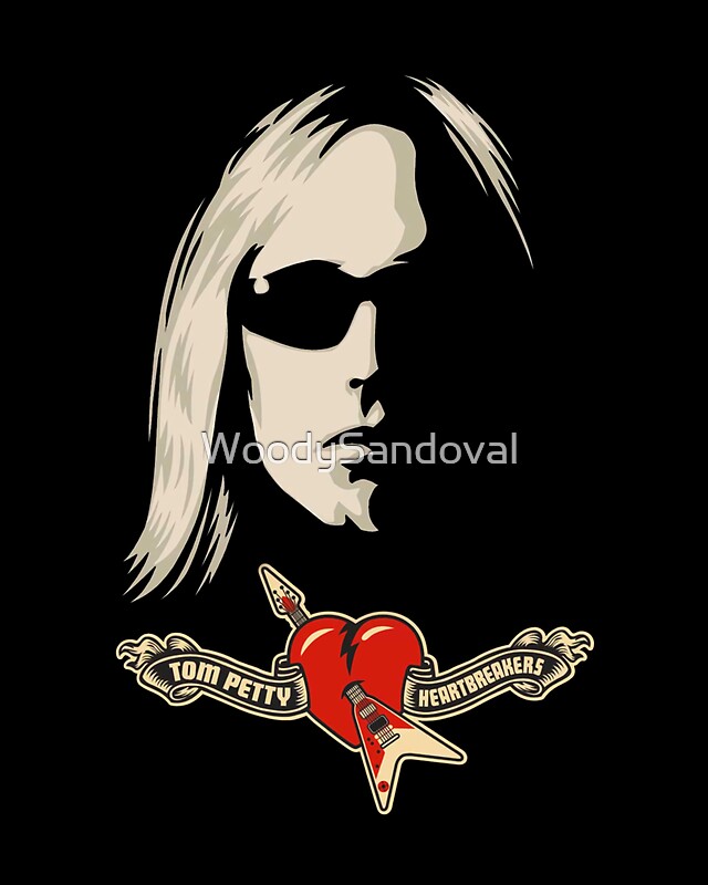 Tom Petty: Stickers | Redbubble