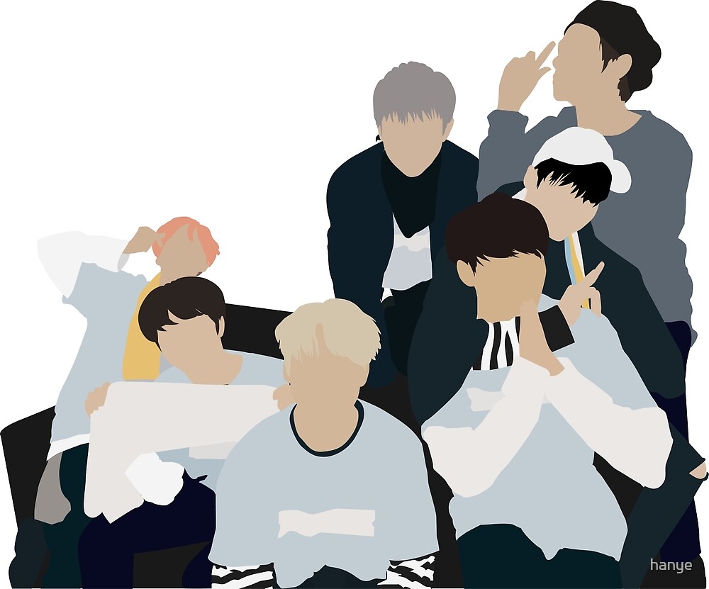 "BTS Group" by heuksuga | Redbubble