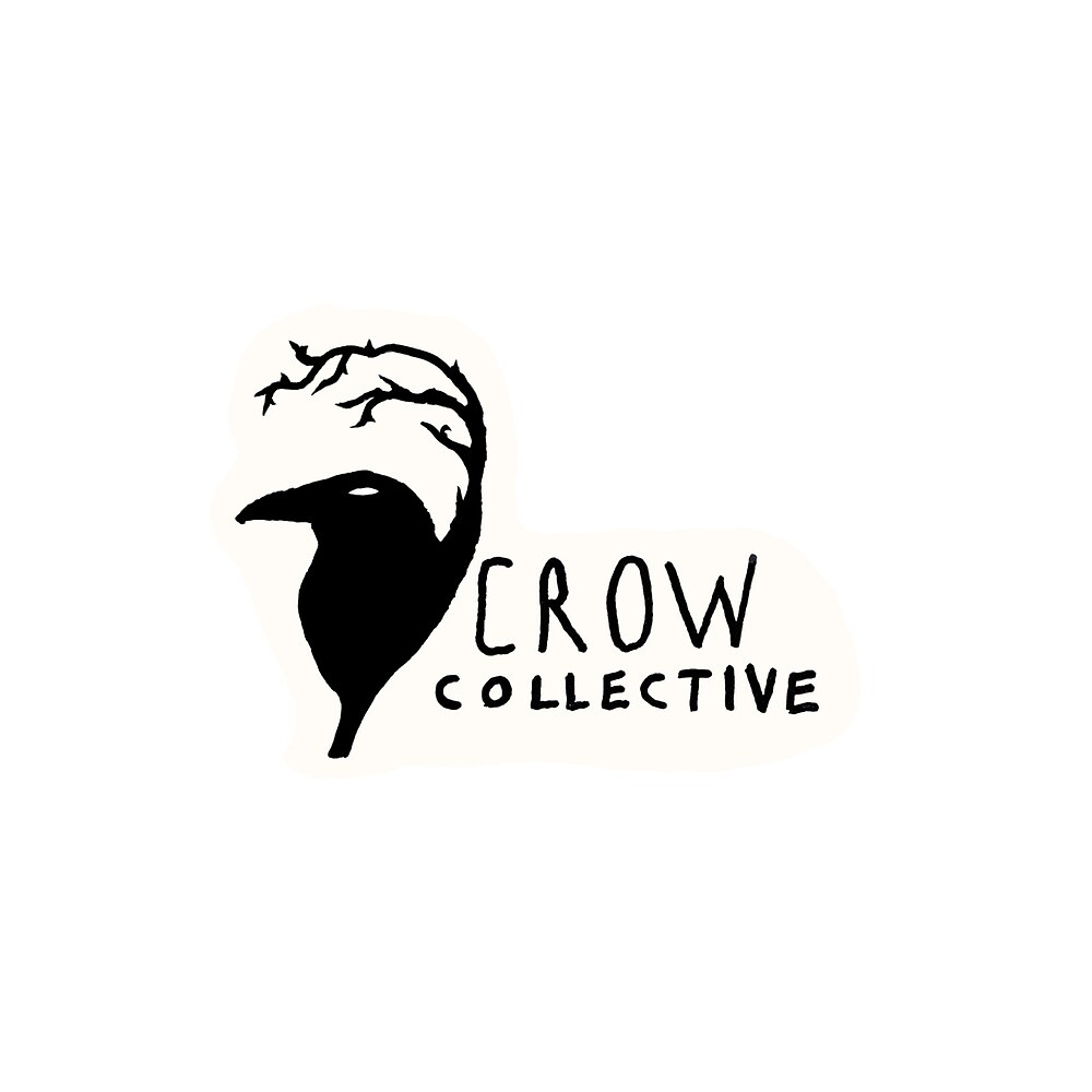 "Sticker Crow Collective Logo" by Crow-Collective | Redbubble