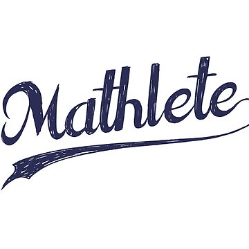 "All Star Mathlete Math Athlete" Sticker for Sale by TheShirtYurt ...