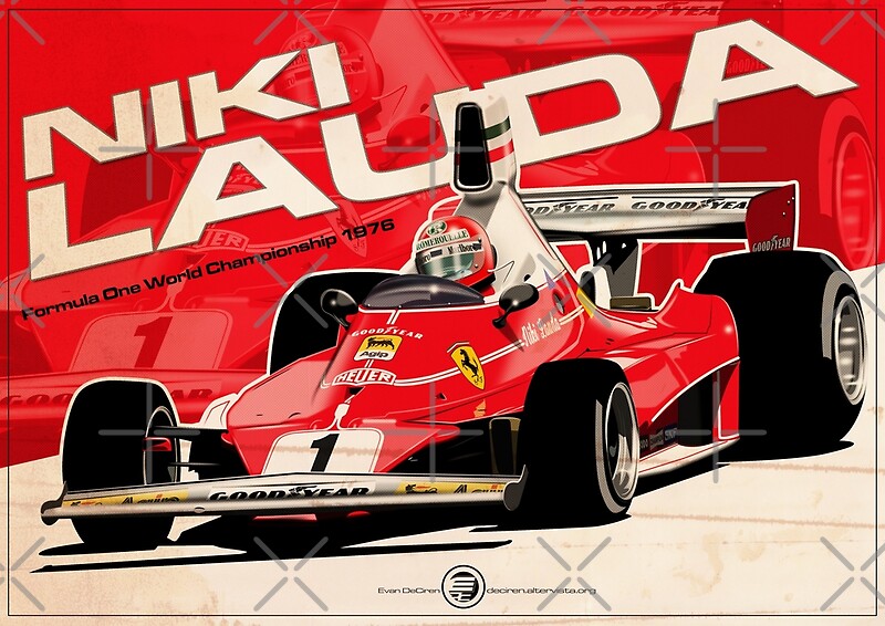 Niki Lauda: Posters | Redbubble