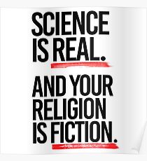 Science vs Religion: Posters | Redbubble