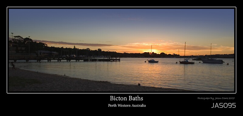 "Bicton Baths" by JAS095 | Redbubble