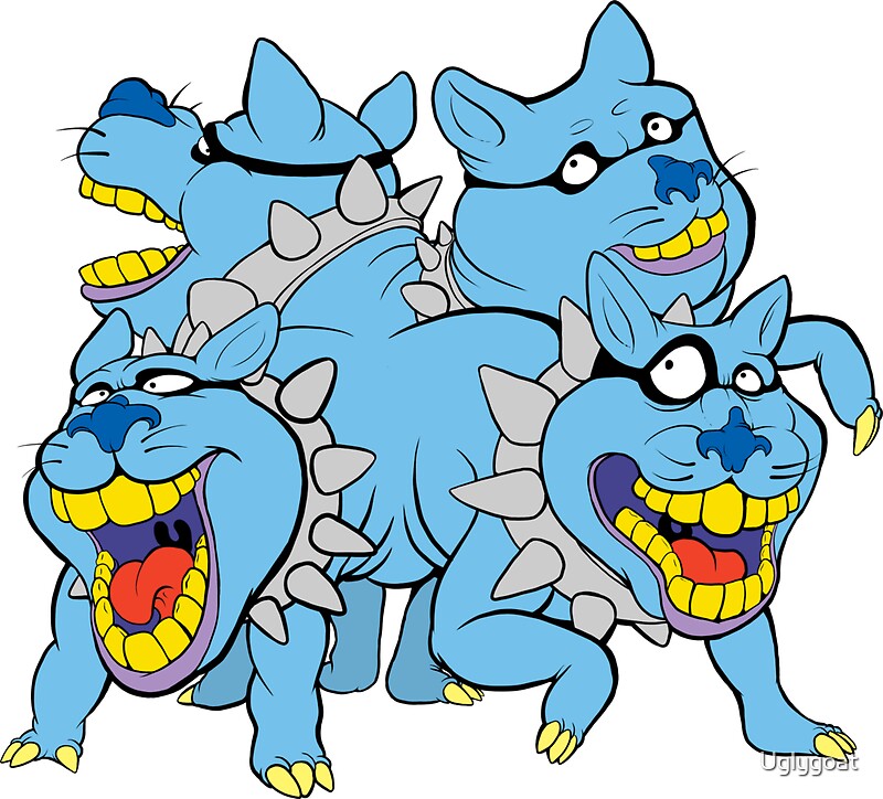 Blue Meanies Beatles: Stickers | Redbubble
