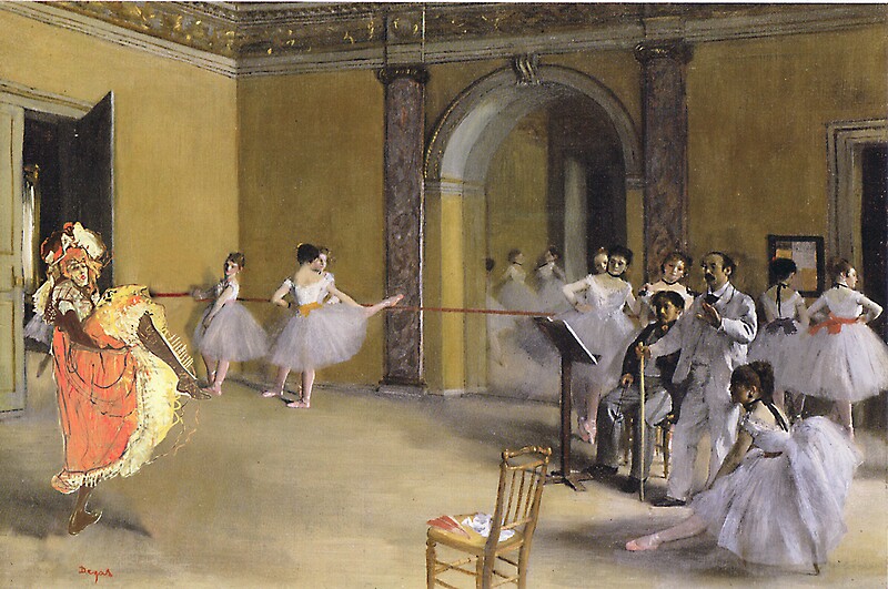 "Mixed masters-Jane Avril at the Opera" by Marilyn Brown | Redbubble