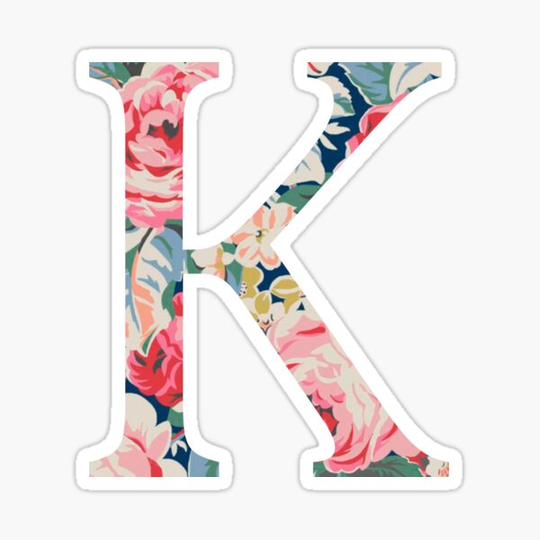Letter K Stickers | Redbubble