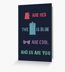Doctor Who: Greeting Cards | Redbubble