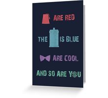 Doctor Who: Greeting Cards | Redbubble