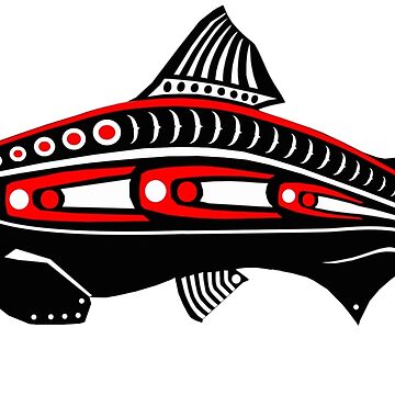"Alaska Salmon" Art Print for Sale by Ed Rosek | Redbubble