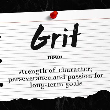"Grit Noun Motivational Grit Grit Quote Perseverance Passion ...