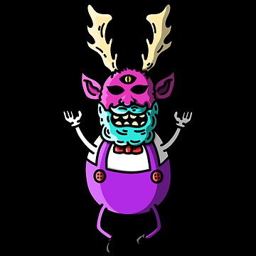 "Cythraul - Alien Demon Troll" Art Board Print for Sale by Hurkle ...