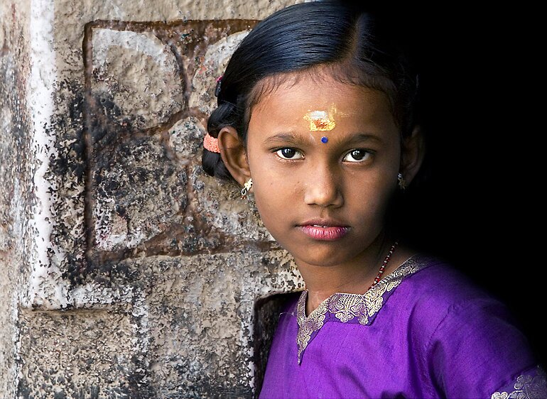 "Tamil girl" by Anthony Begovic | Redbubble