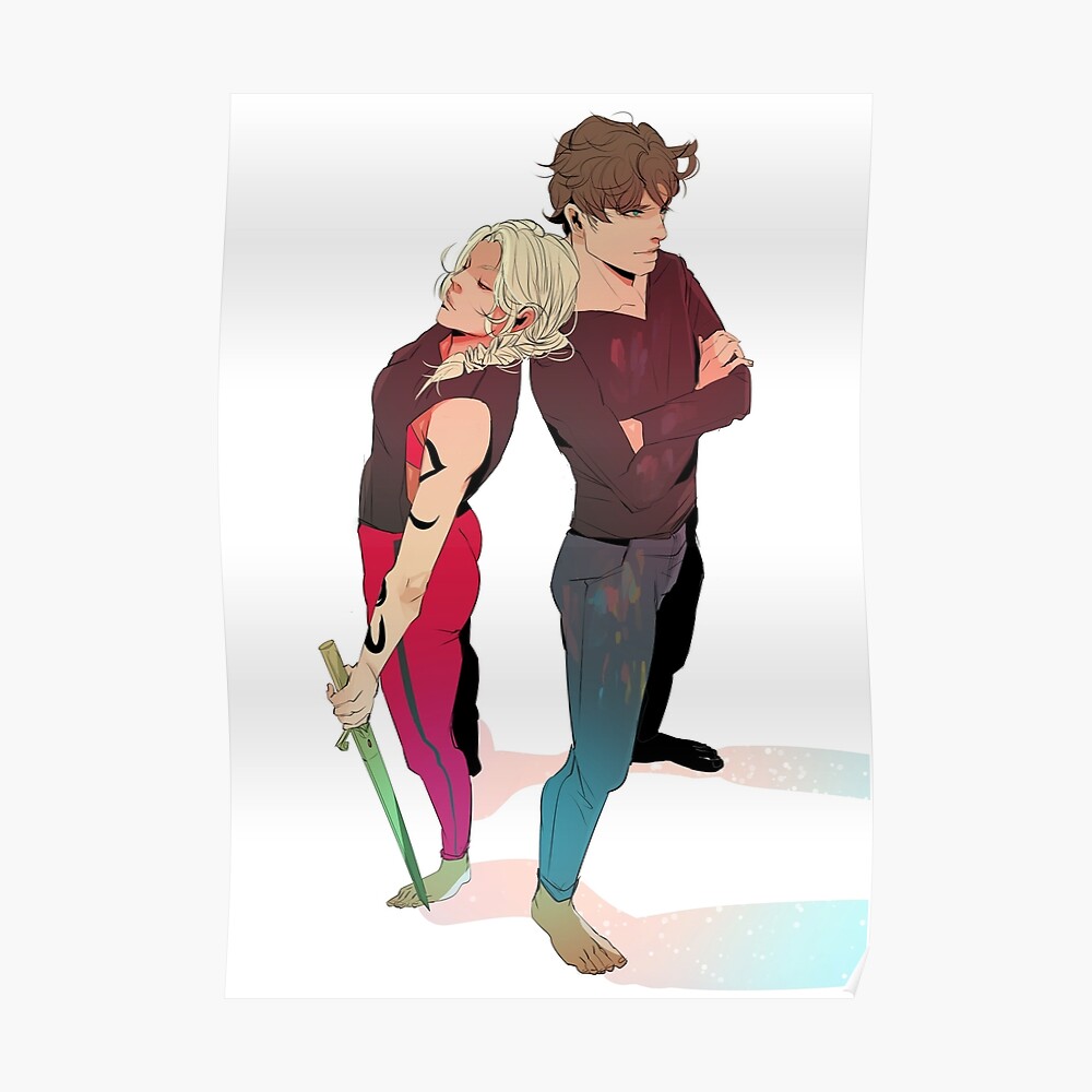 "Dynamic Duo" Poster by aegisdea | Redbubble