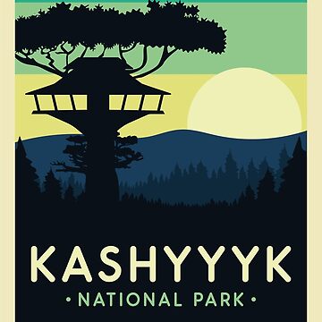 "Kashyyyk National Park Poster" Photographic Print for Sale by ...