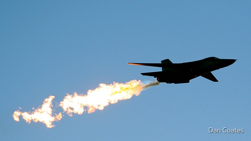 "F-111 Dump + Burn" by Dan Coates | Redbubble