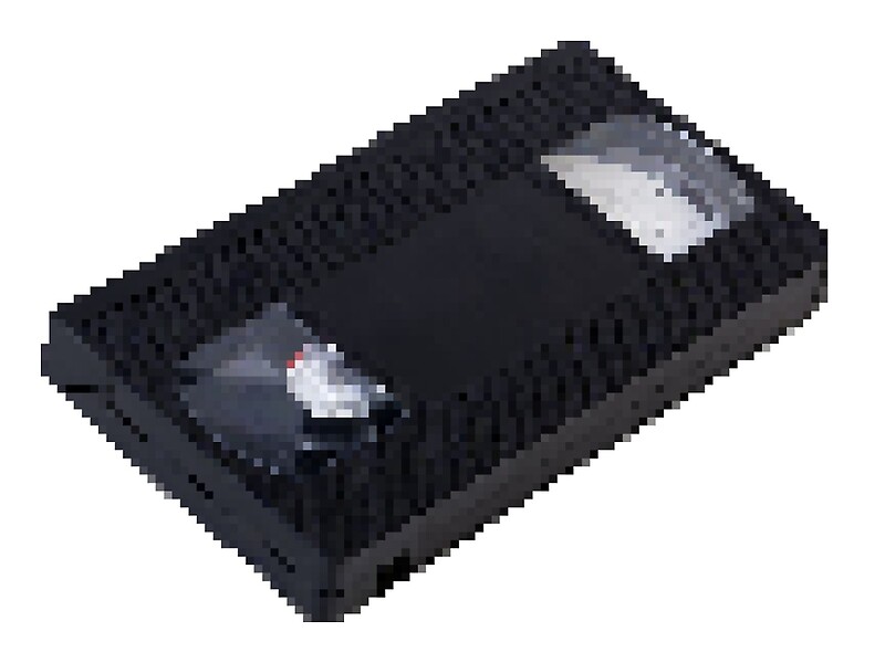 "VHS TAPE PIXEL / SPRITE" by FalcoSpankz | Redbubble