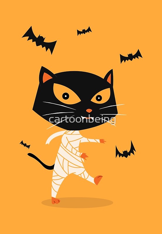 "Mummy Cat" by cartoonbeing | Redbubble