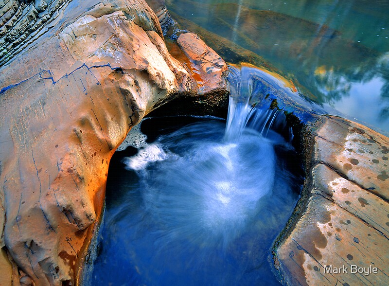 "Small Rockpool, Hamersley Gorge" by Mark Boyle | Redbubble