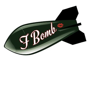 "F bomb" Sticker for Sale by nightjoy | Redbubble
