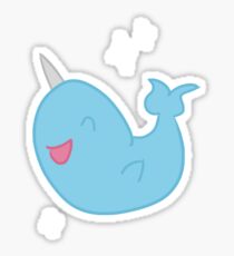Cute Narwhal: Stickers | Redbubble