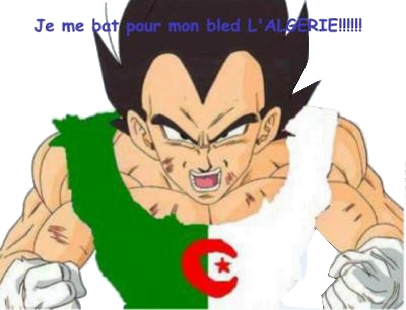 "Vegeta Algérie dz " Greeting Cards by LinqzerChancla | Redbubble