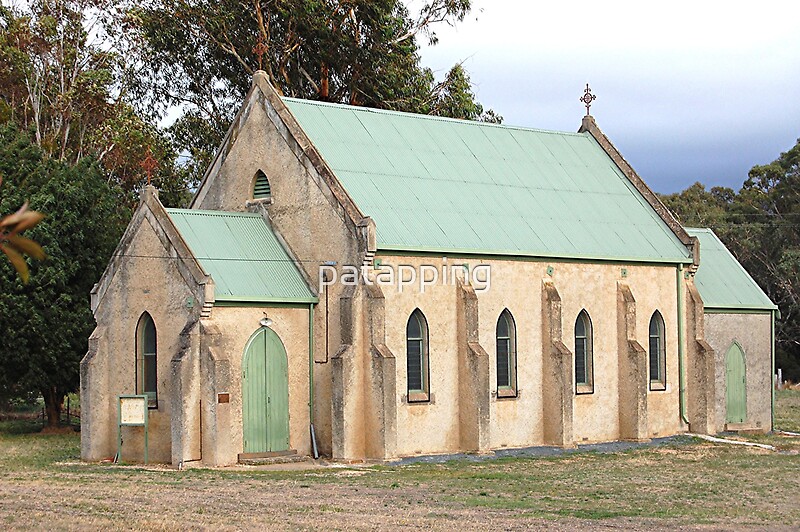 "Old church,Amphitheatre, Victoria" by patapping | Redbubble