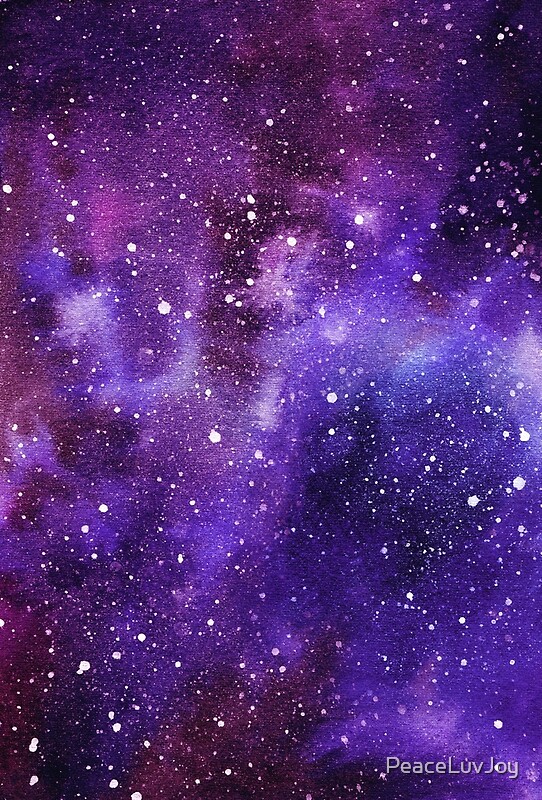 "Purple Deep Space " by PeaceLuvJoy | Redbubble