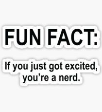 Fun Facts Stickers | Redbubble