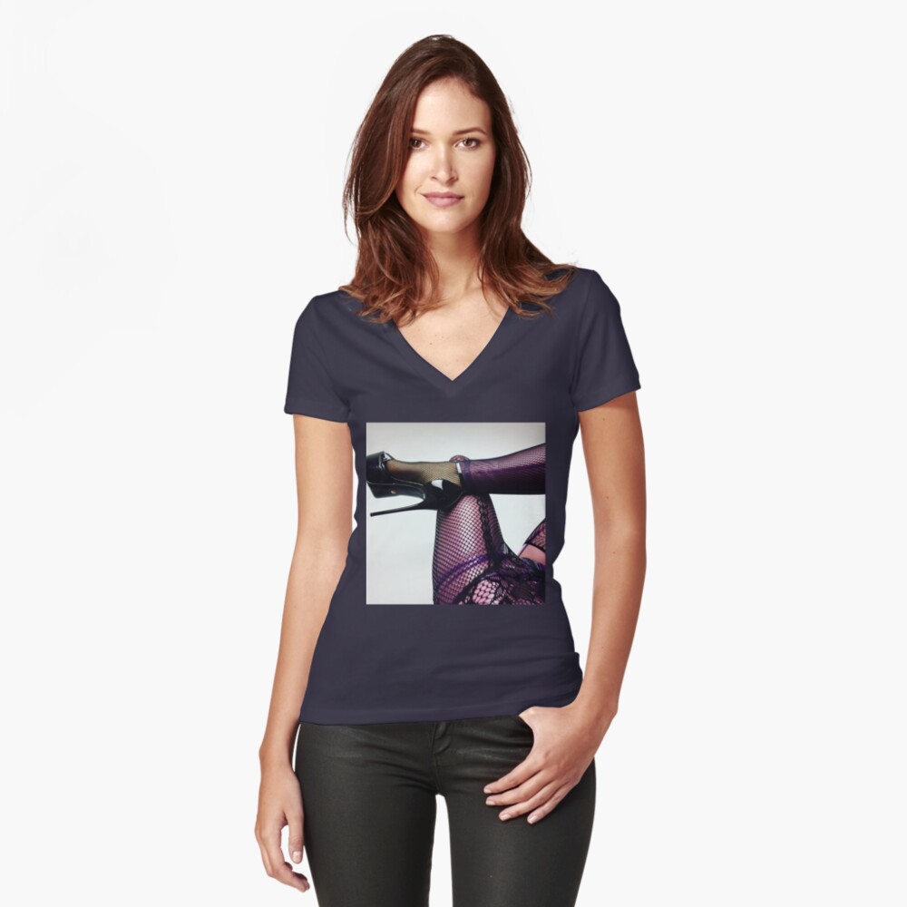 Miss Beyla Hughes Latex Leather Pvc Model Cosplay T Shirt By Missbeylahughes Redbubble