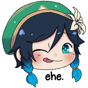 "Genshin Impact - Venti (ehe.)" Sticker for Sale by kofi-jelly | Redbubble
