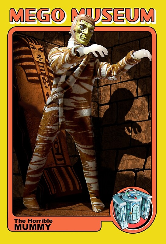 "Mego Mummy Action Figure Mego Museum" by MegoMuseum | Redbubble