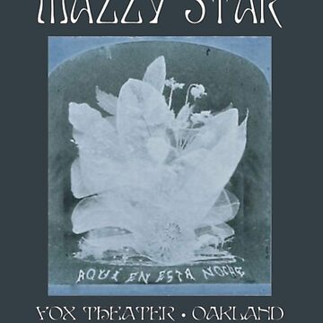 "Mazzy Star - Concert Poster Oakland" Sticker for Sale by Rubyk56s ...