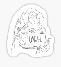 Tumblr Ugh: Stickers | Redbubble