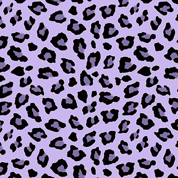 "Purple Lavender Leopard Print" Poster for Sale by Gsallicat | Redbubble