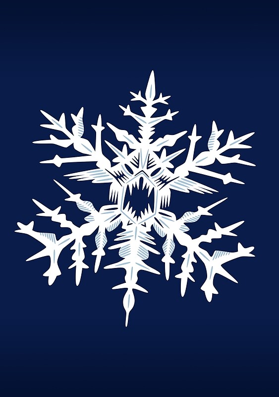 "Evil Snow" by DoodleDojo | Redbubble