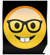 Smart Emoji Posters | Redbubble