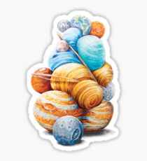 Planet: Stickers | Redbubble