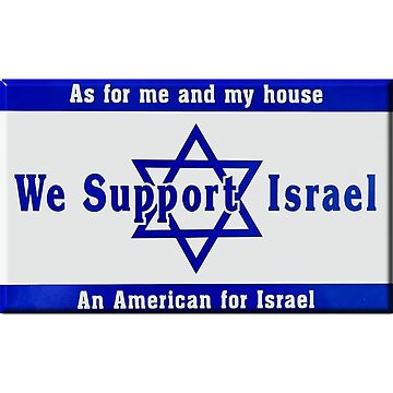 "We Support Israel" Art Board Print for Sale by Lawrence Baird | Redbubble