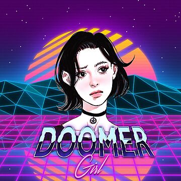 "Doomer Girl Vaporwave" Essential T-Shirt for Sale by Lori P | Redbubble