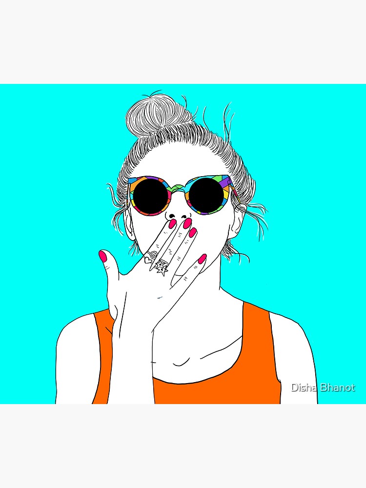 "MUAH!" Sticker by disha13 | Redbubble