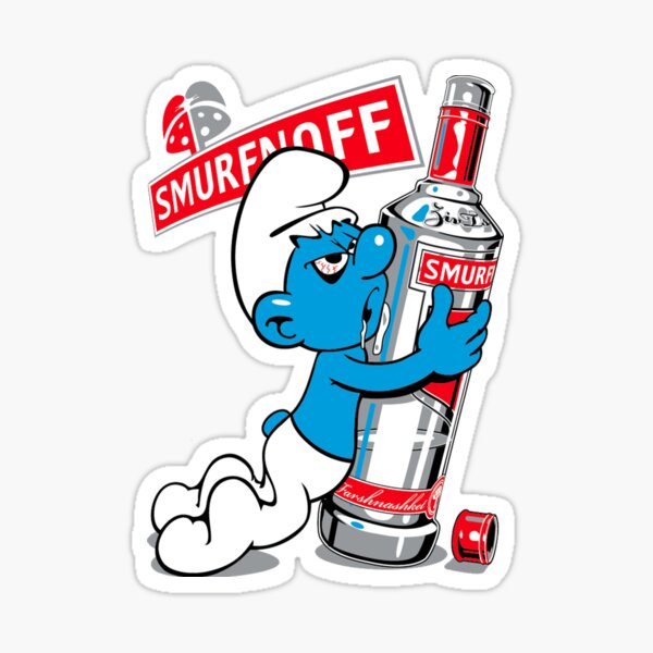 Smurf Stickers | Redbubble