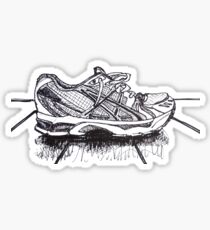 Running Shoes: Stickers | Redbubble