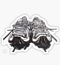 Running Shoes Stickers | Redbubble