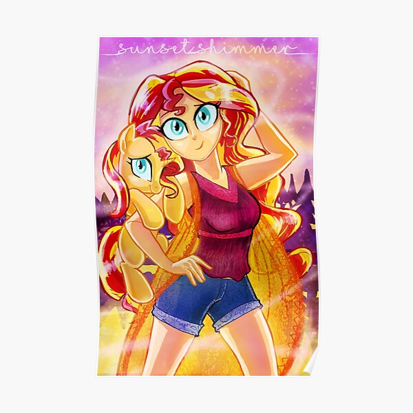 Sunset Shimmer Posters | Redbubble