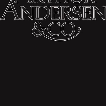 "Arthur Andersen & Co Logo - Defunct Accounting Firm - Corporate Crime ...