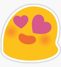 Shy Emoji: Stickers | Redbubble